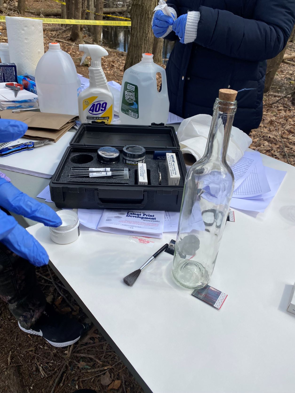 (Mock) Crime Scene at the Mount - Mount Wachusett Community College