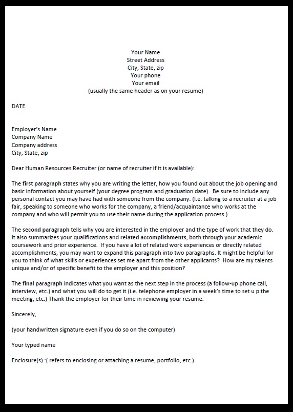 15 Cover Letter Examples For Job Resume Cover Letter Example Cover 